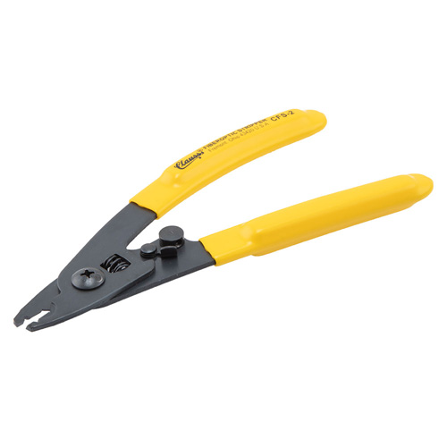 Fiber optic cable buffer coating stripper for duplex zipcord cabling ...