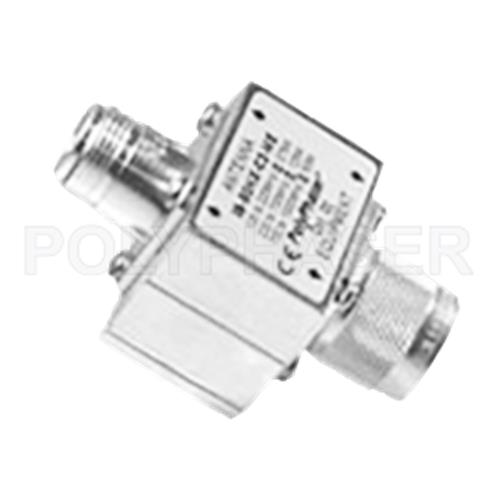 Type N F/M Coaxial RF Surge Protector, 125MHz - 1GHz, DC Block, 375W ...