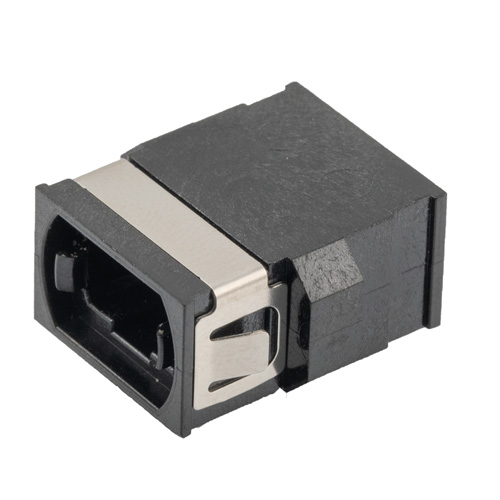 Fiber Optic Standard Coupler, MPO Type A, for MMF or SMF, w/ reduced ...