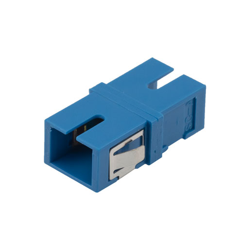 Fiber Optic Economy Coupler, SC, simplex single mode, plastic body, PEI ...