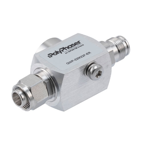 2.2-5-Male to 2.2-5-Female Low PIM Quarter Wave Protector, 555MHz to 4.5GHz