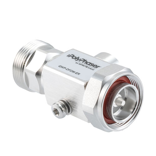 7/16 DIN F/M Quarter Wave RF Protector, 555 MHz to 4.5GHz, Low PIM